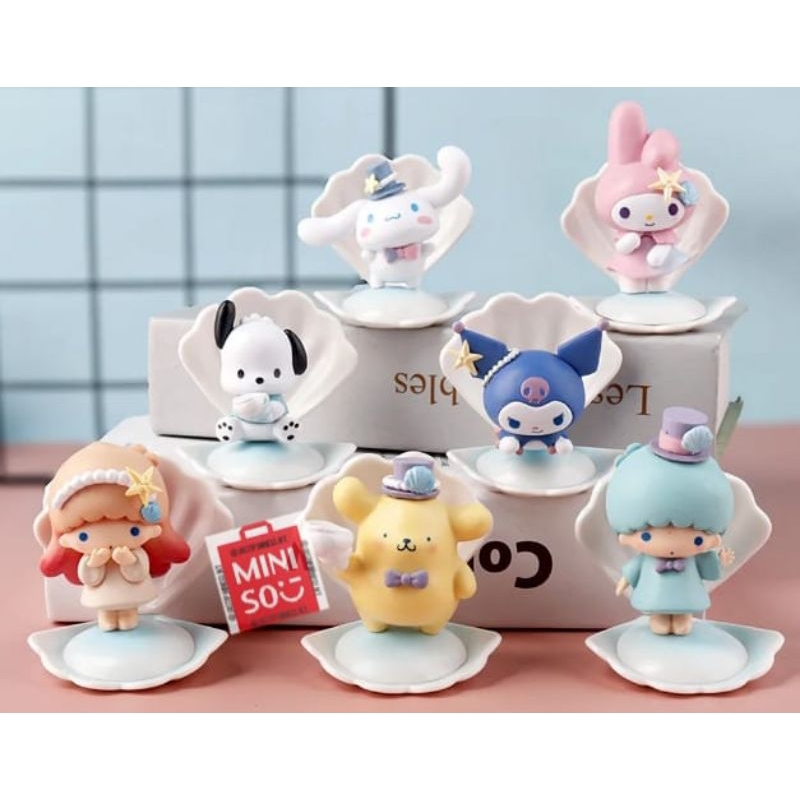 MINISO x SANRIO Blind Box Figure Sea Holiday SANRIO Characters (1pc ...