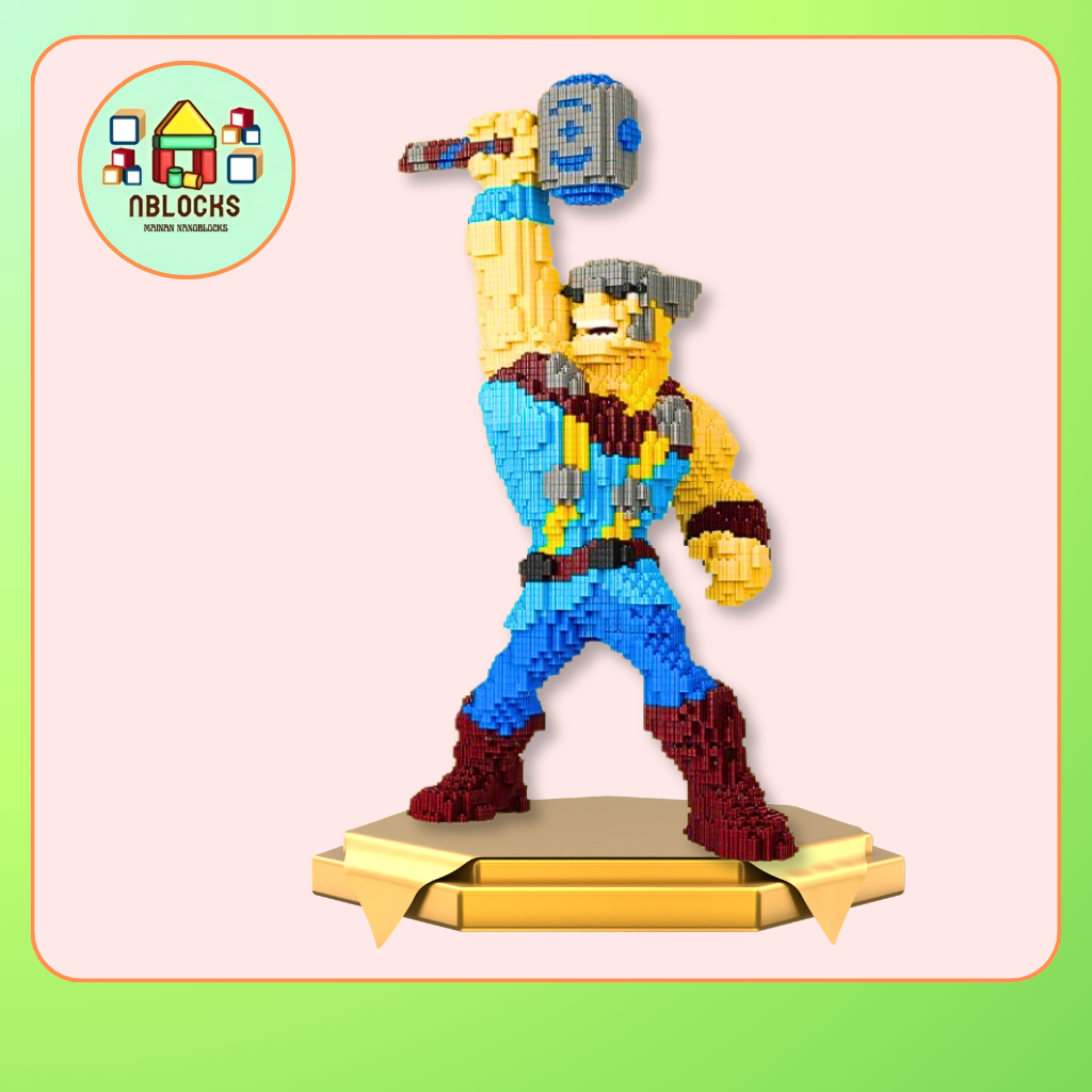 Nano Block Thor 8634 - Bricks Education Nano Block/3D Block Toy ...