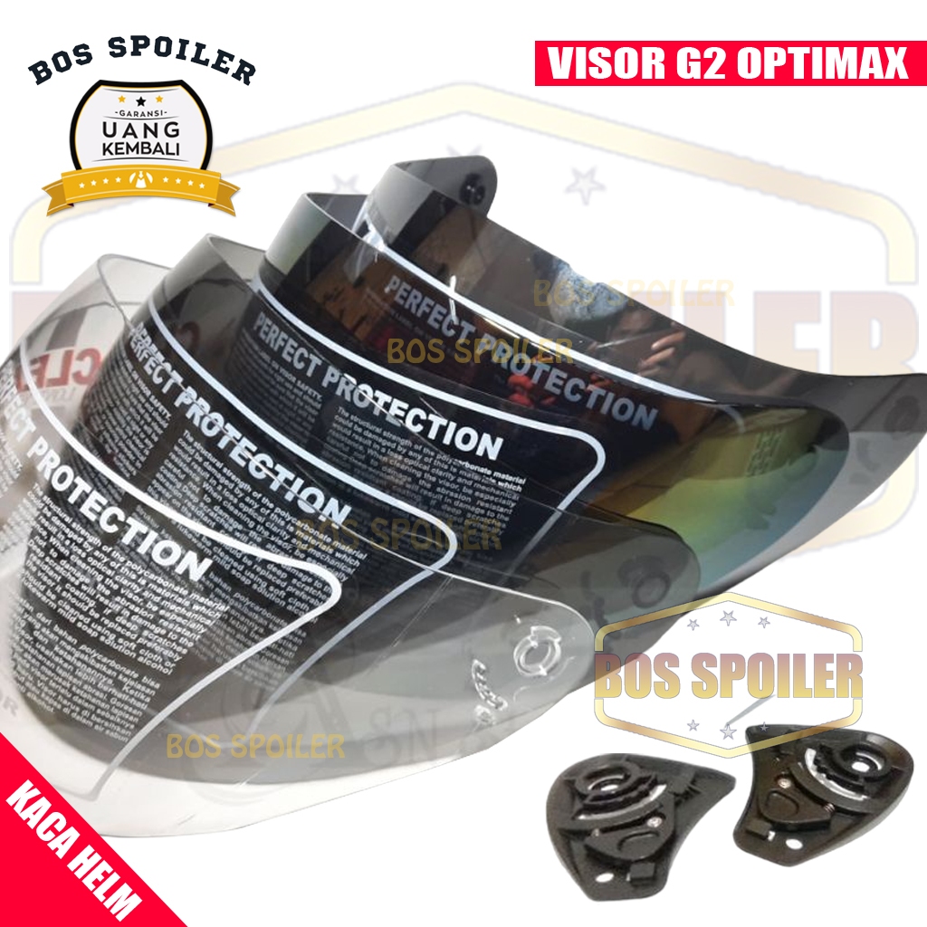Glass Helmet G2 Optimax Visor Helmet G2 Optimax | Shopee Malaysia