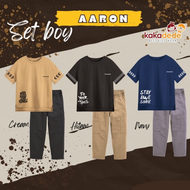 Aaron BOY SET BY KAKADEDE SIZE 2-20T | Shopee Malaysia