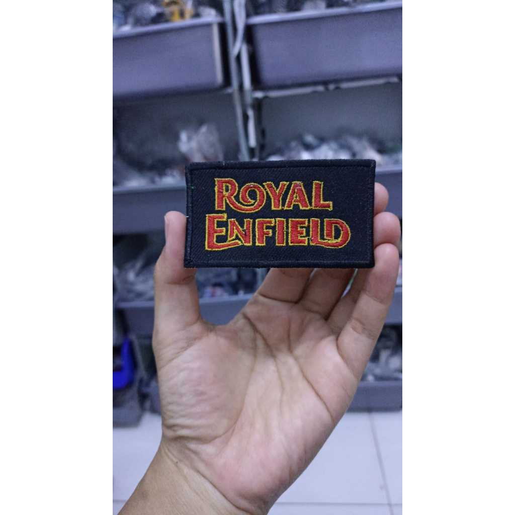 Royal Enfield Writing Embroidered Patch Emblem | Shopee Malaysia