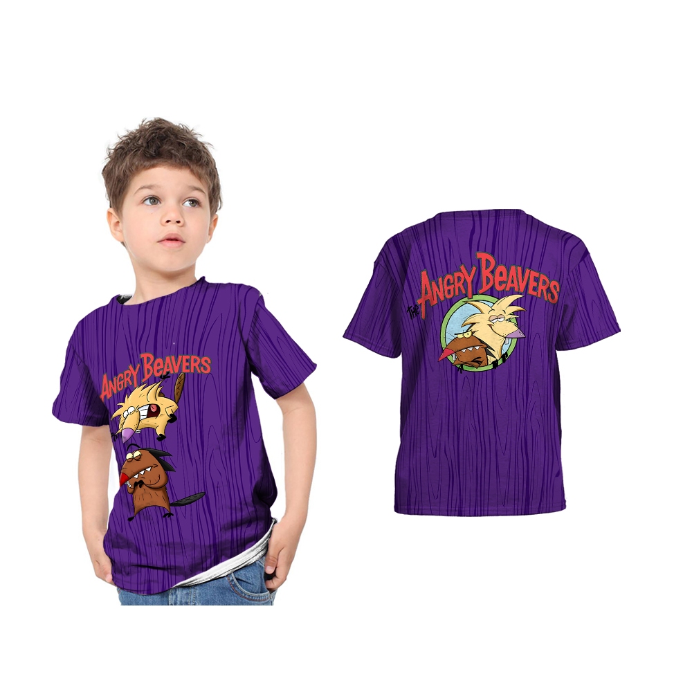 Children's T-Shirts The Angry Beavers Character Clothes Custom ...