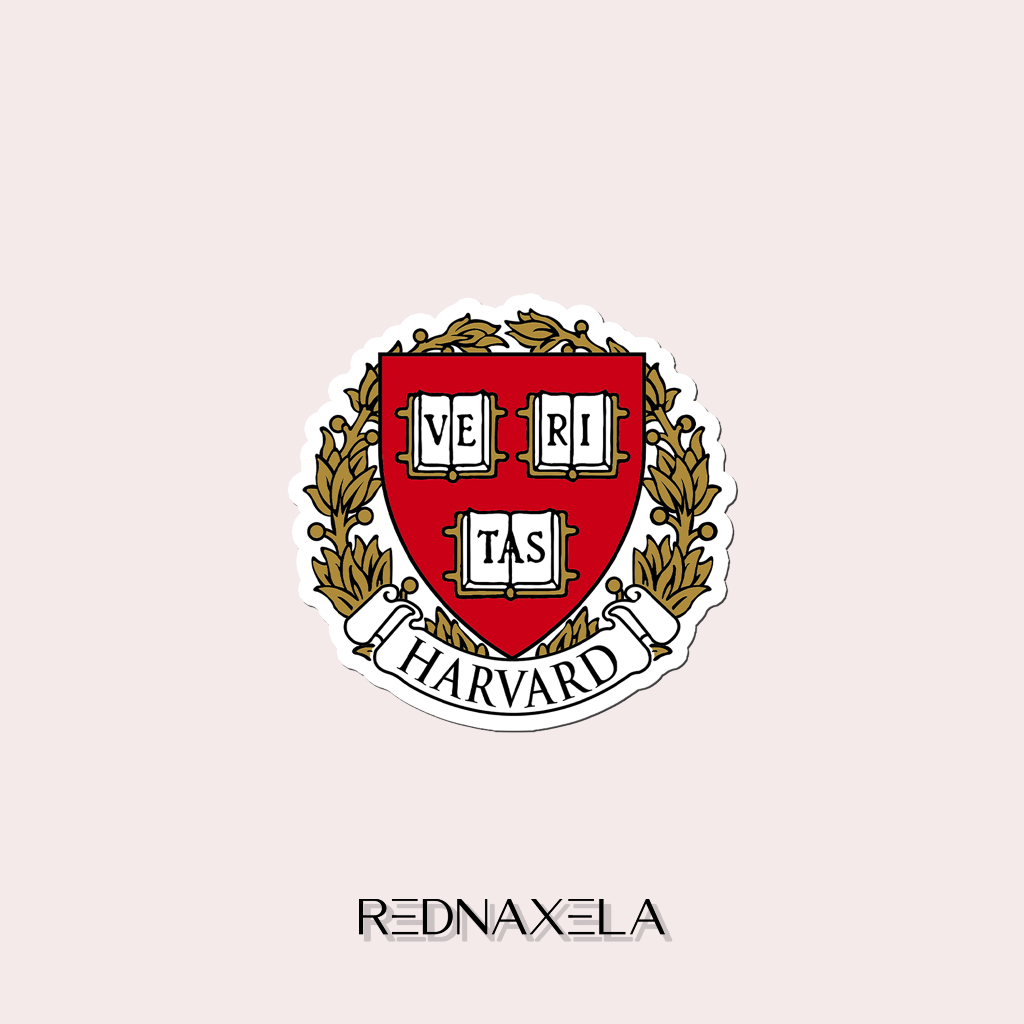 Harvard University Vinyl Sticker Outdoor Luggage Sticker Waterproof ...