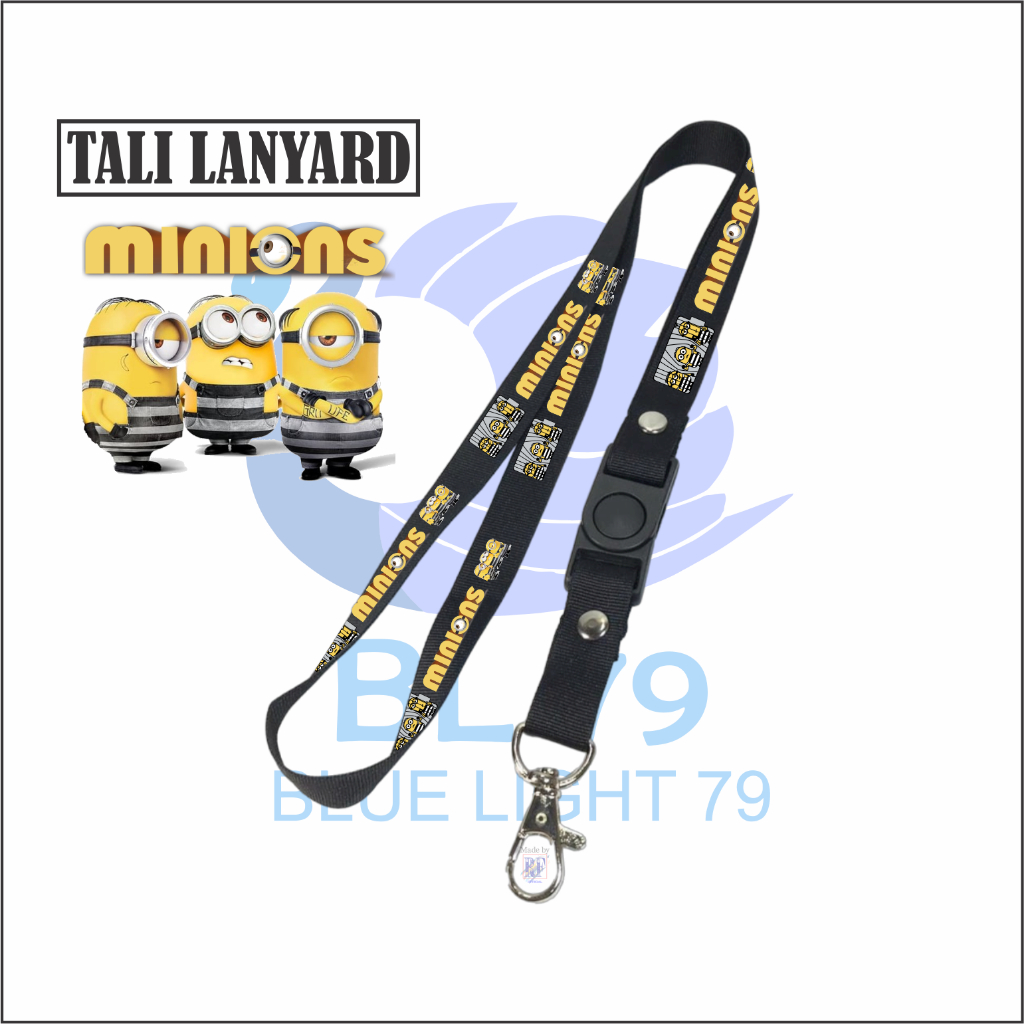 GANTUNGAN Minions LANYARD ROPE | Minions | Despicable ME | Illumination ...