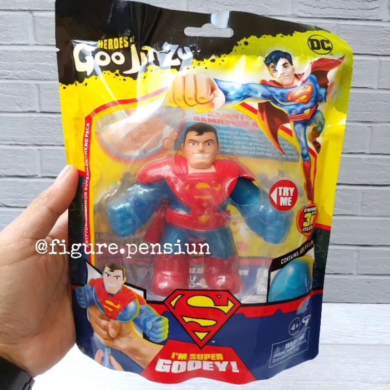 Heroes OF GOO JIT ZU SUPERMAN KRYPTONIAN ARMOR HERO PACK SUPER GOOEY ...