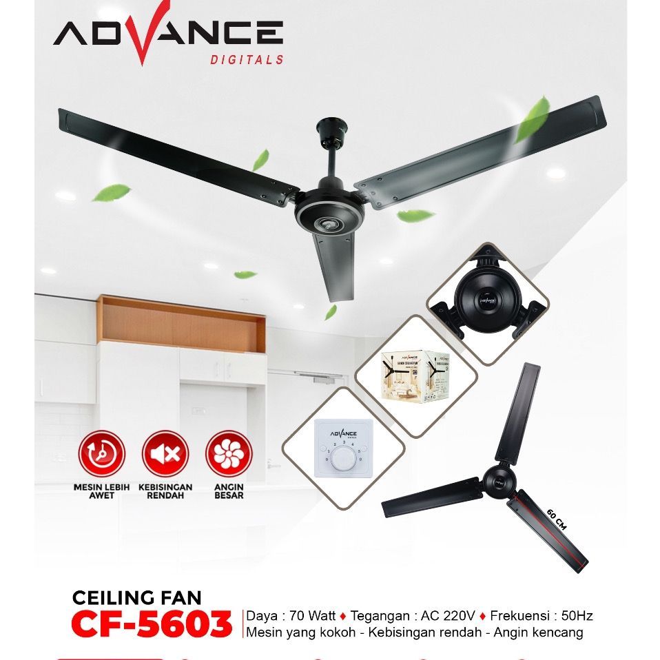 Ceiling Fan Advance CF5603 / Hanging Fan Advance CF 5603 / Ceiling Fan ...