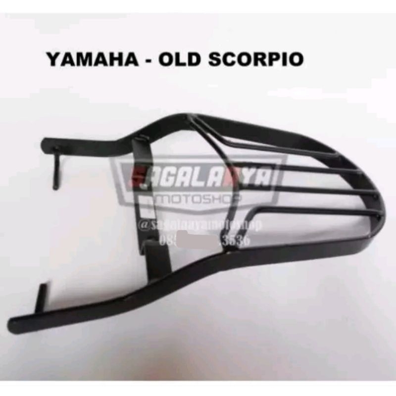 Bracket Box Motorcycle Monorack Yamaha Scorpio Old/Old Scorpio | Shopee ...