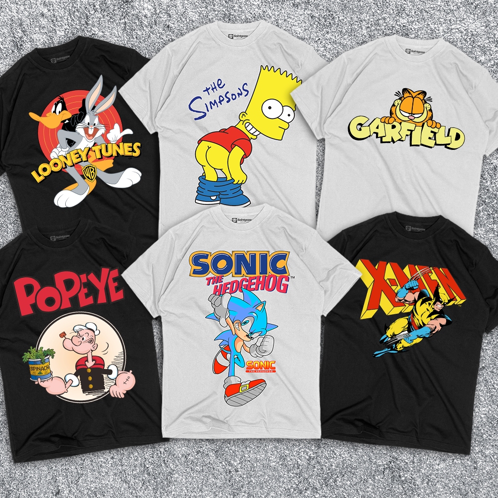 Cartoon - Kaos Cartoon Adult original vintage Boys Women cowo Girls ...