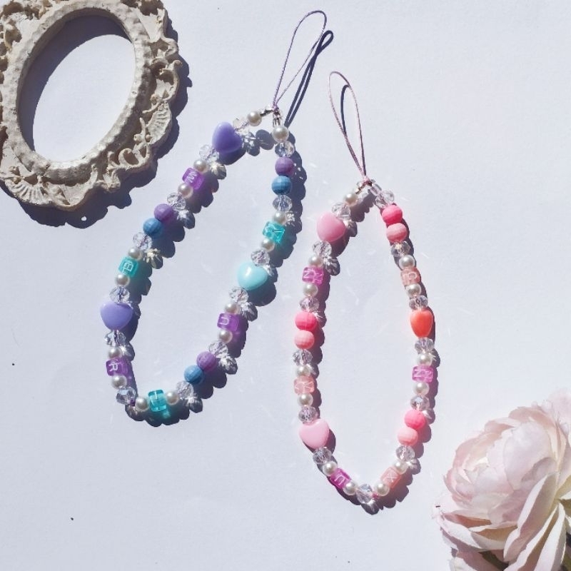 Hp alphabet aesthetic strap (Cute hp strap, aesthetic hp strap, hp ...