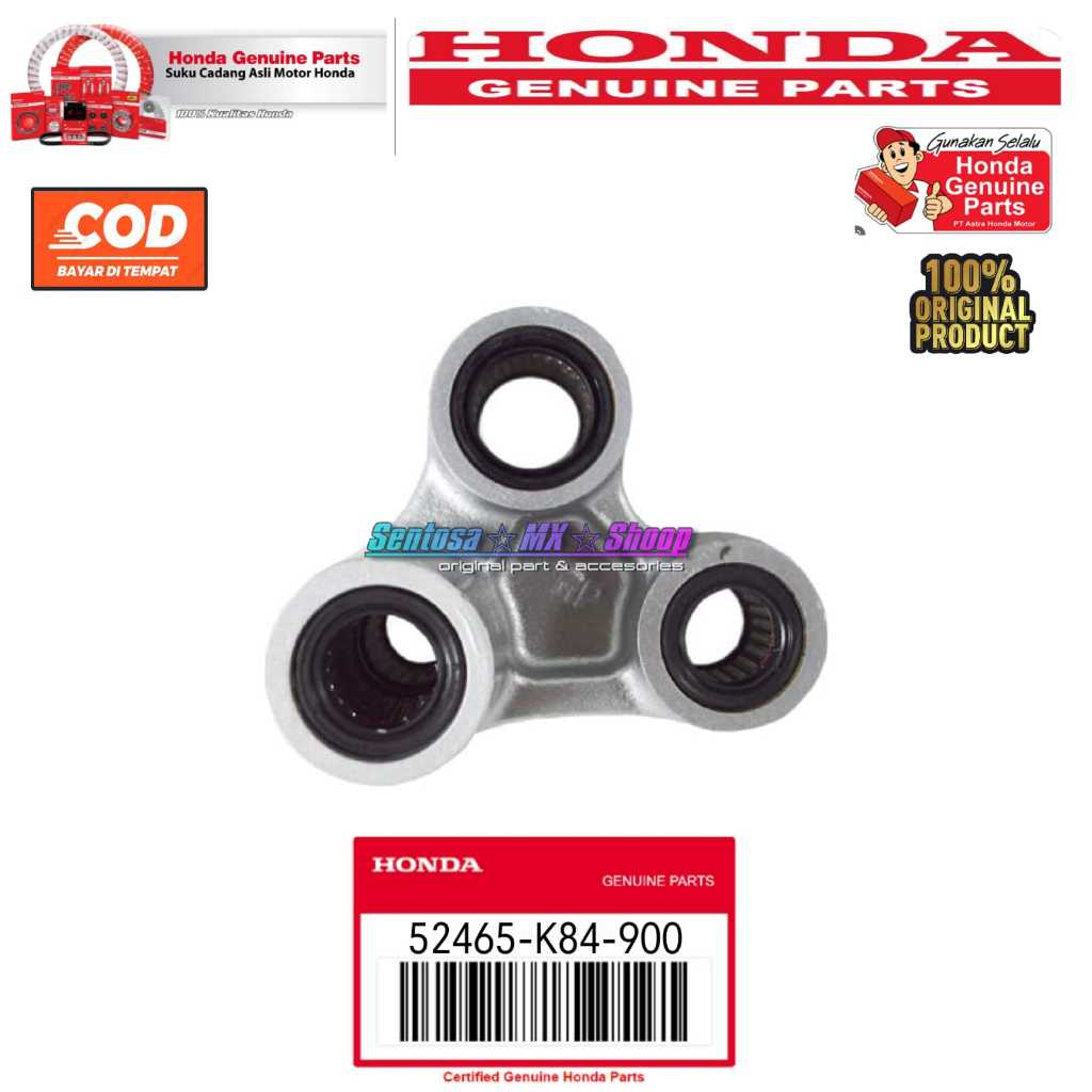 [ Crf 150 L ] UNITRACK AYUN ARM / ARM SUB ASSY CUSH CODE PART 58465-K84 ...