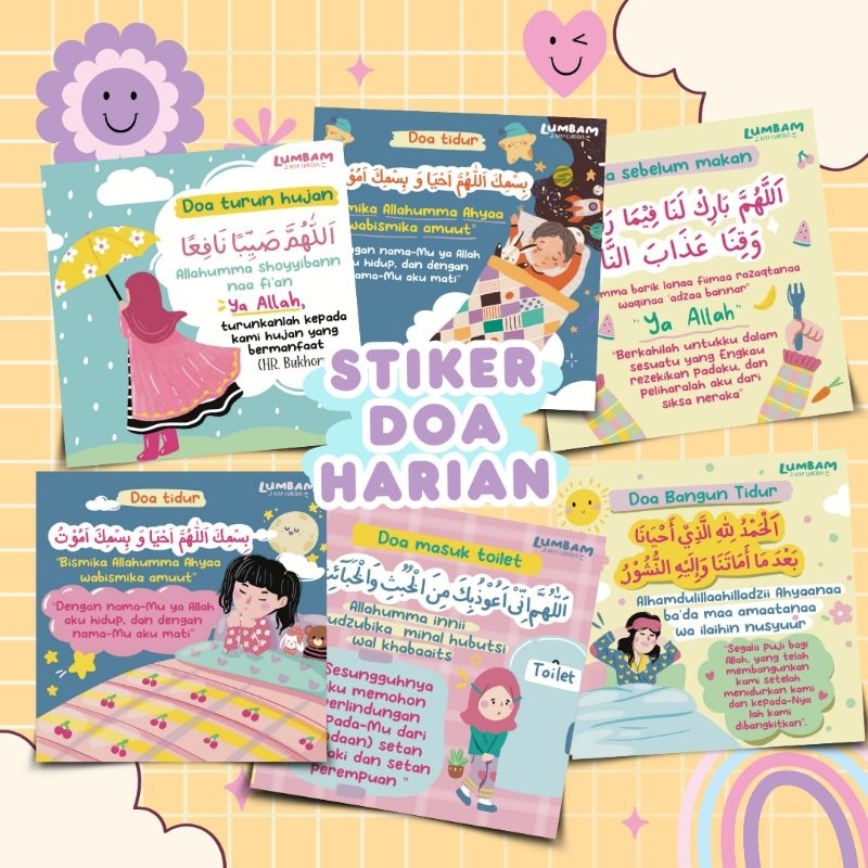 Children's Daily Prayer Stickers | Shopee Malaysia
