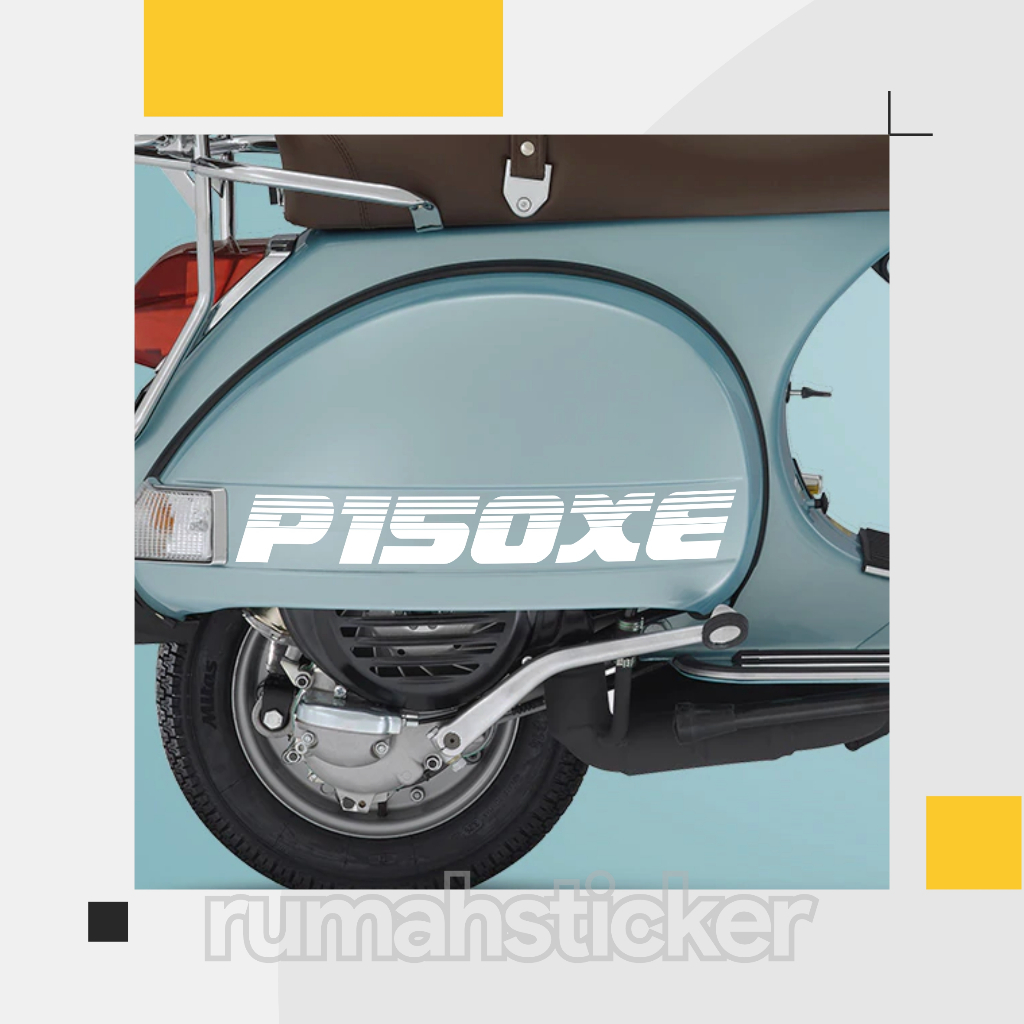 Sticker STICKER CUTTING PACKAGE VESPA 2 TAK CLASSIC UNIVERSAL PX PS ...