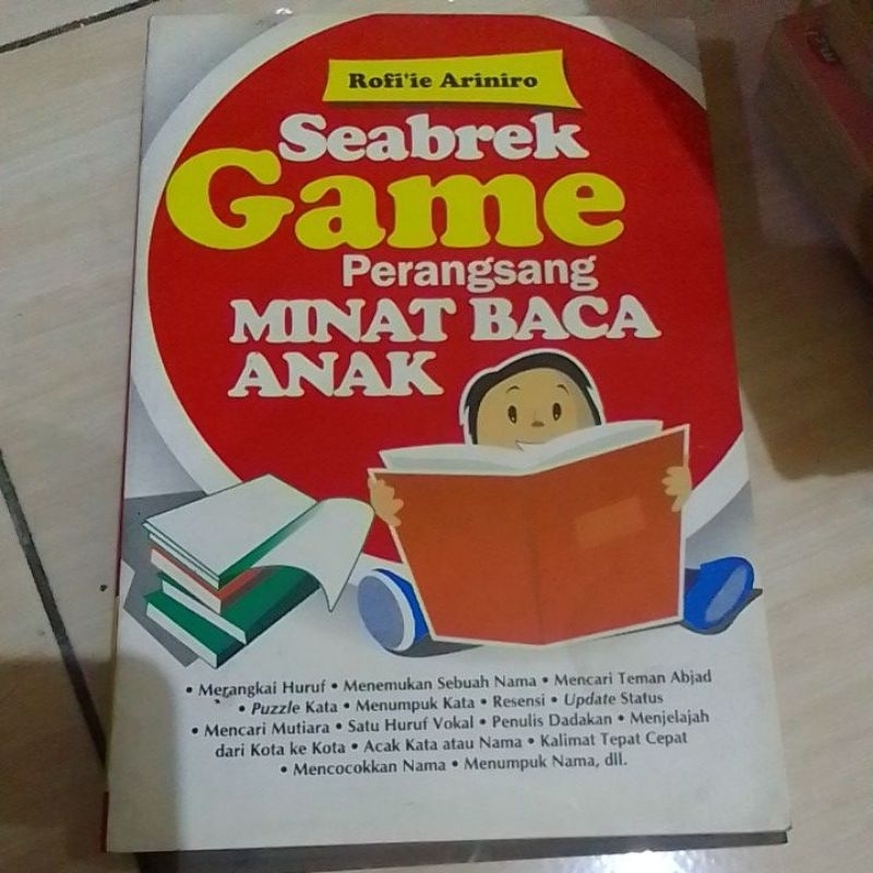 Used original educational game book that stimulates interest in reading ...
