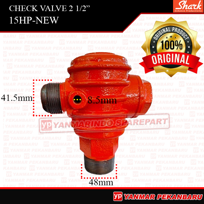 MESIN HP 15hp CHECK VALVE Tube VALVE SHARK Compressor Engine Tank 15HP ...