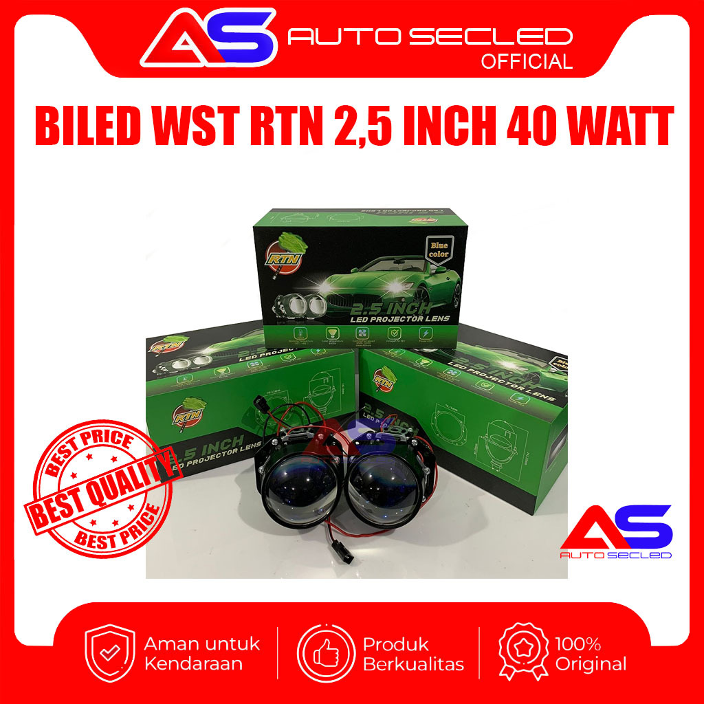 Original BILED PROJECTOR LAMP RTN 2.5 INCH BLUE LENS | Biled RTN 40 WATT | Biled IS STUDENT FUN ...