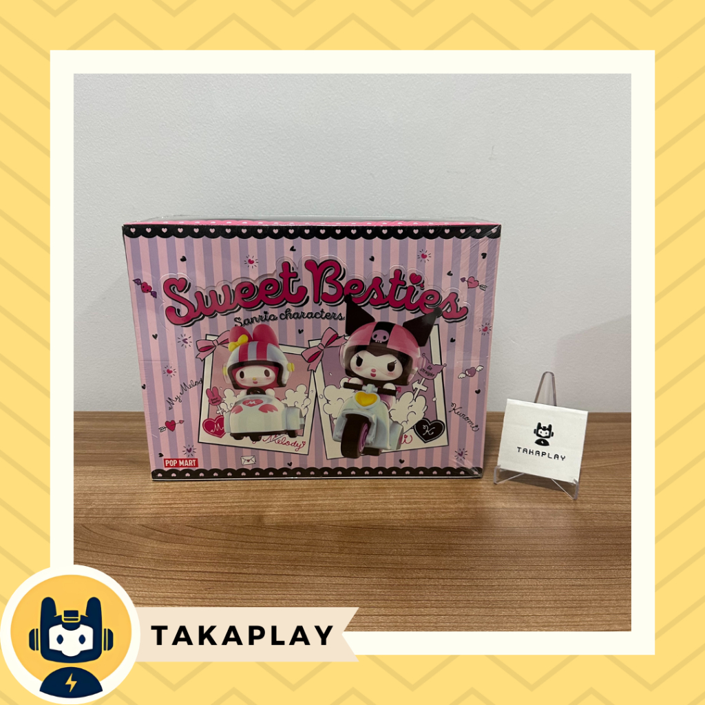 Blind Box Action Figure Pop Mart Kuromi My Melody Sweet Besties Sanrio ...