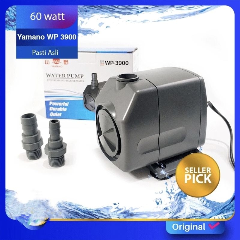 MESIN Yamano WP 3900 Aquarium Fish Pond Submersible Pump Machine ...