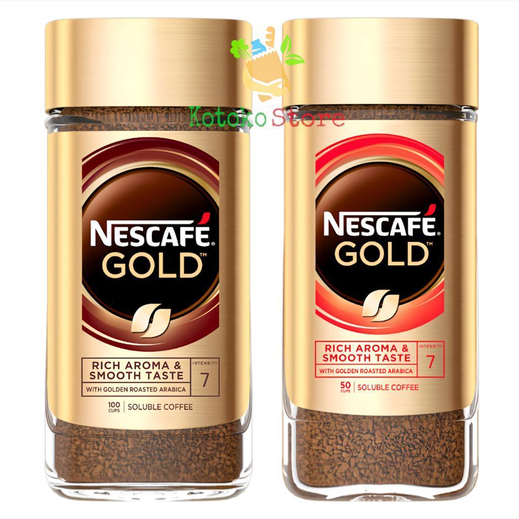 Nescafe Gold Decaf/Nescafe Gold Smooth & Rich/Nescafe Coffee Jar 100gr ...