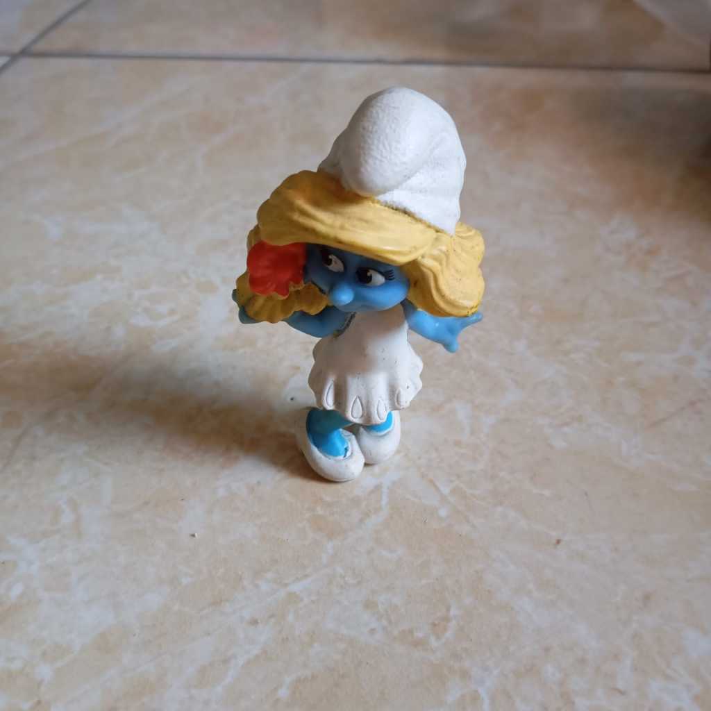 Children's mickey minnie mouse princess anime action figure smurf ...