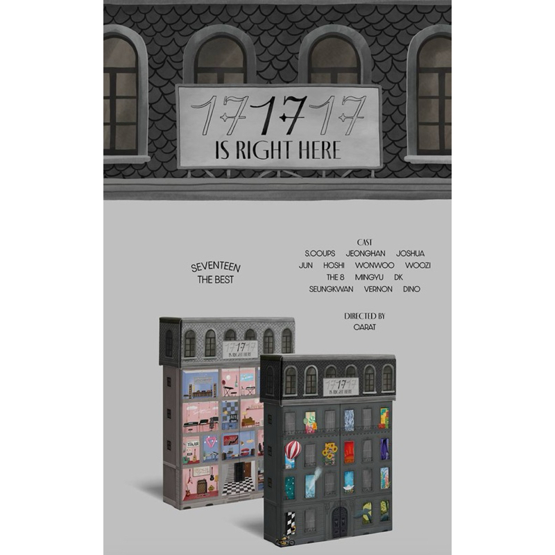 [SHARING] Seventeen Best Album 17 is Right Here Hear Ver Here Ver | Shopee Malaysia