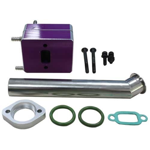 Stainless steel Gas Exhaust Manifold for RcBoat Kapal Rc | Shopee Malaysia