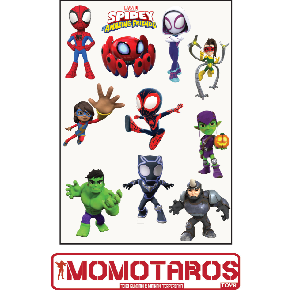 Spidey marvel transparent waterproof Sticker 1 pc | Shopee Malaysia