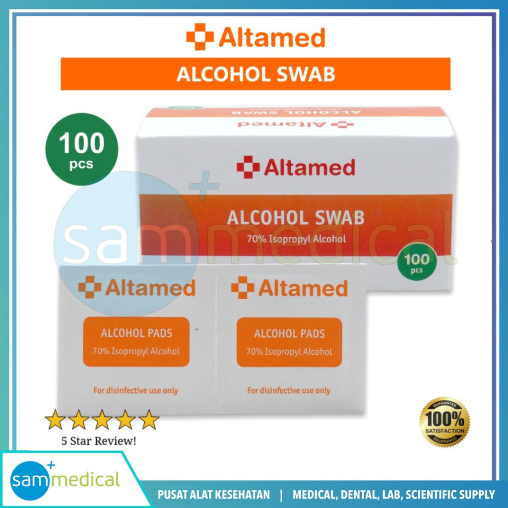 Altamed Alcohol Swabs / Alcohol Tissues / Alcohol Wet Wipes / Alcohol ...