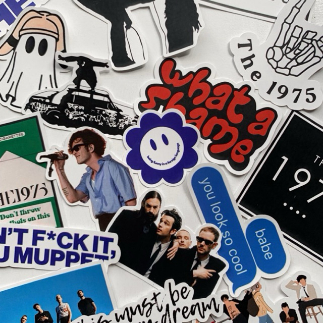 The 1975 Sticker Pack | Shopee Malaysia