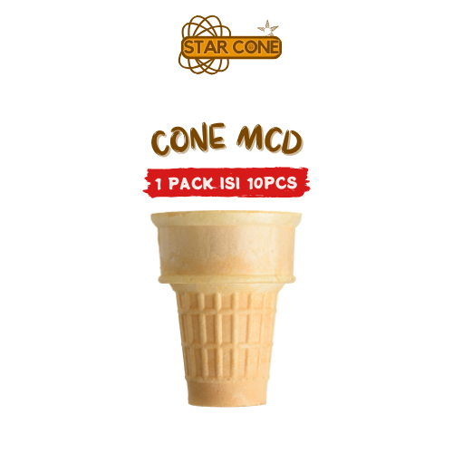 STARCONE Mcd freshwater ice cream crackers for soft mix ice cream ...