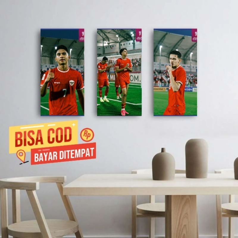 Indonesian National Team Mdf Poster 15x30cm | Shopee Malaysia