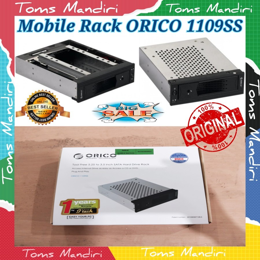 Internal Mobile Rack 3.5" Sata Orico 1109SS | Shopee Malaysia