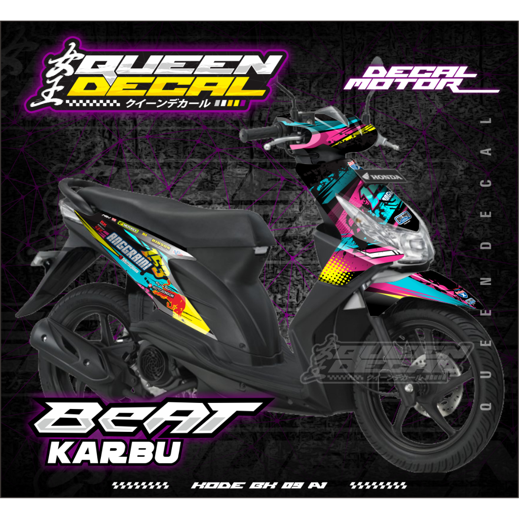 Custom Design Karbu Beat Variation Decal Sticker / Full Body Decal with ...