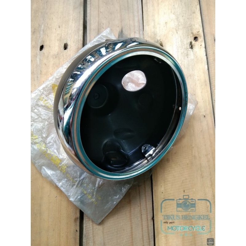 Original Suzuki Ts100 Gp100 Ts GP 100 Headlamp Reflector Headlamp Shell ...