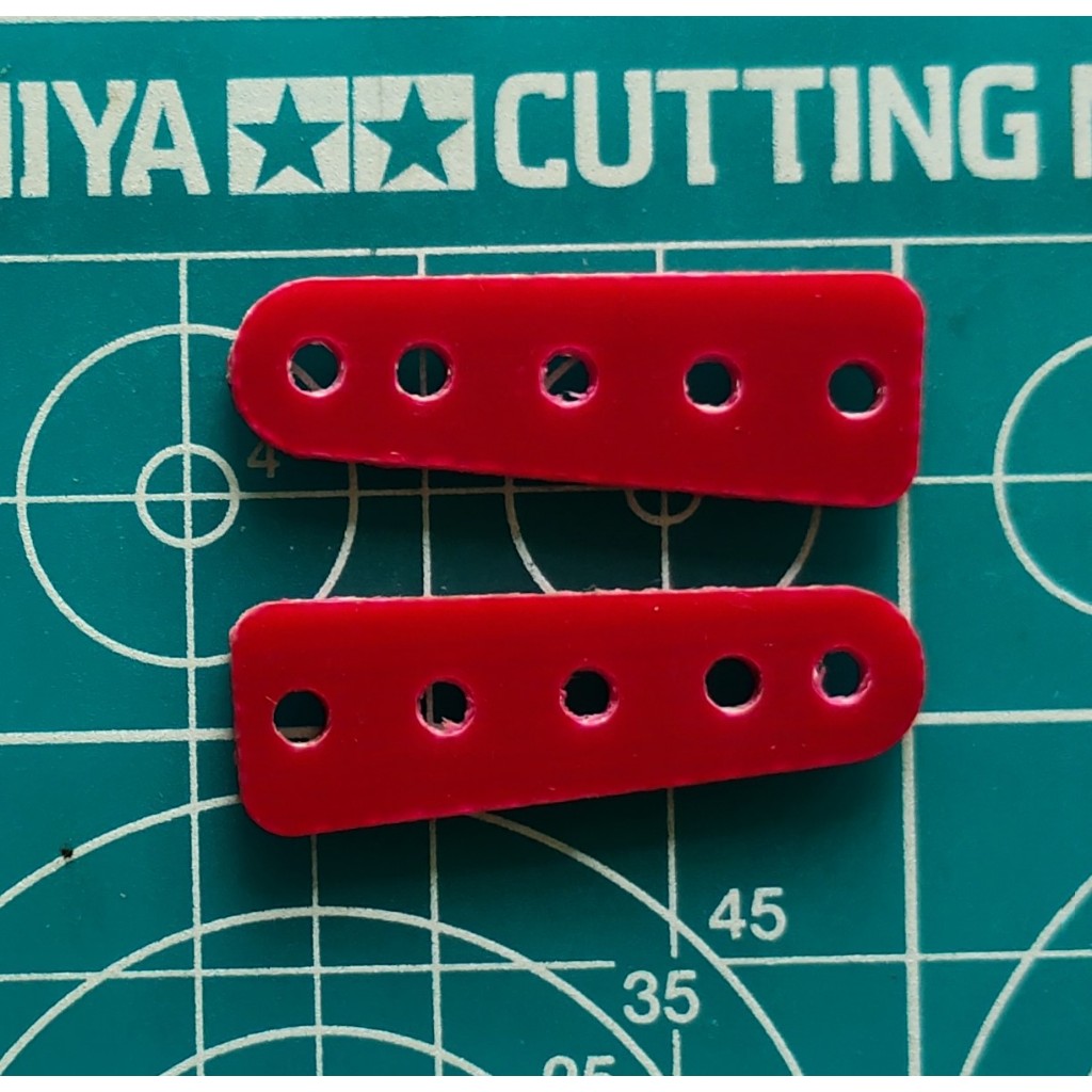 Tamiya 94882 FRP Reinforcing Plate Set (Short/Red) Second | Shopee Malaysia