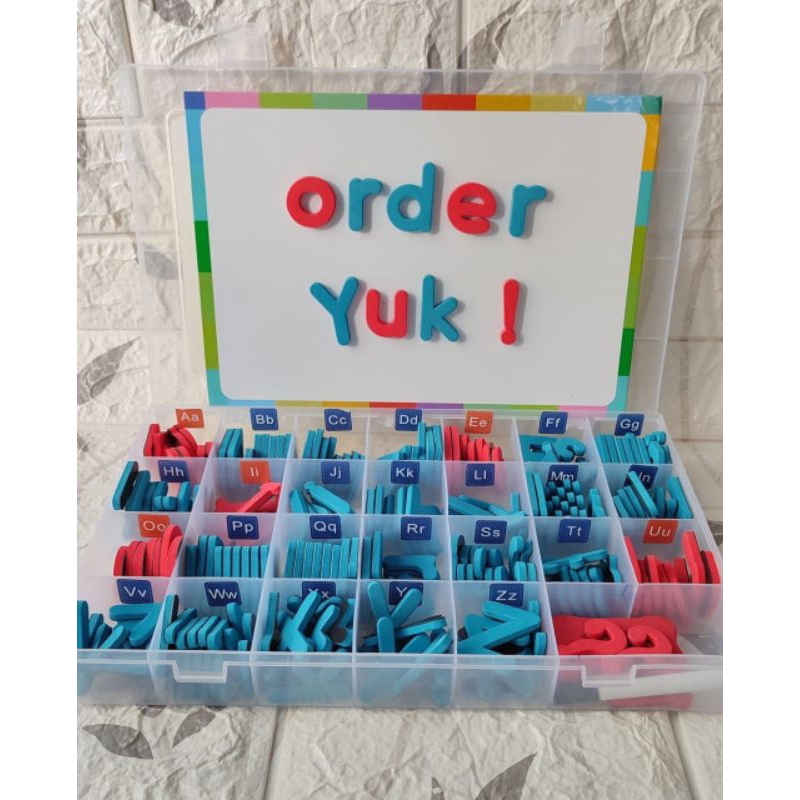 Moveable Montessori alphabet | Shopee Malaysia