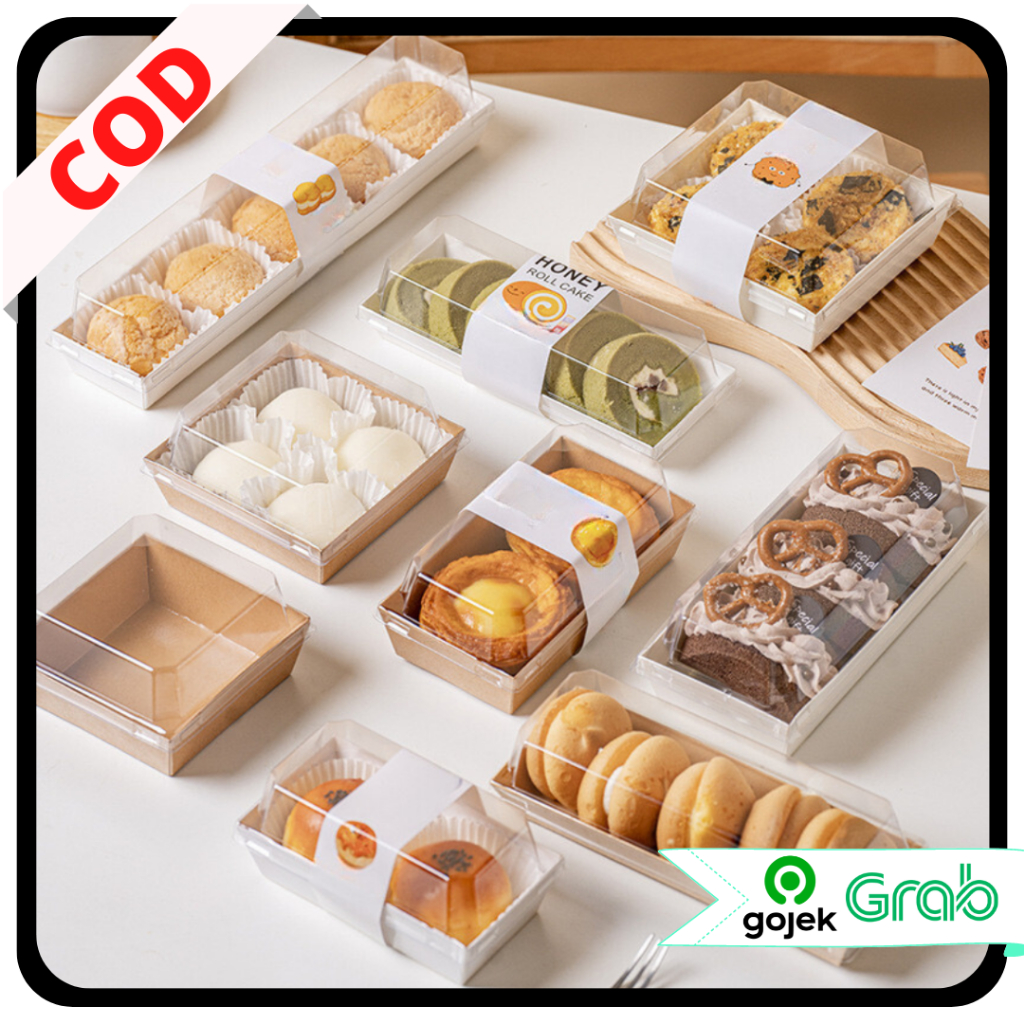 PUTIH Kaisso - MINI CAKE BOX DESSERT BOX RECTANGULAR BOX WHITE ...