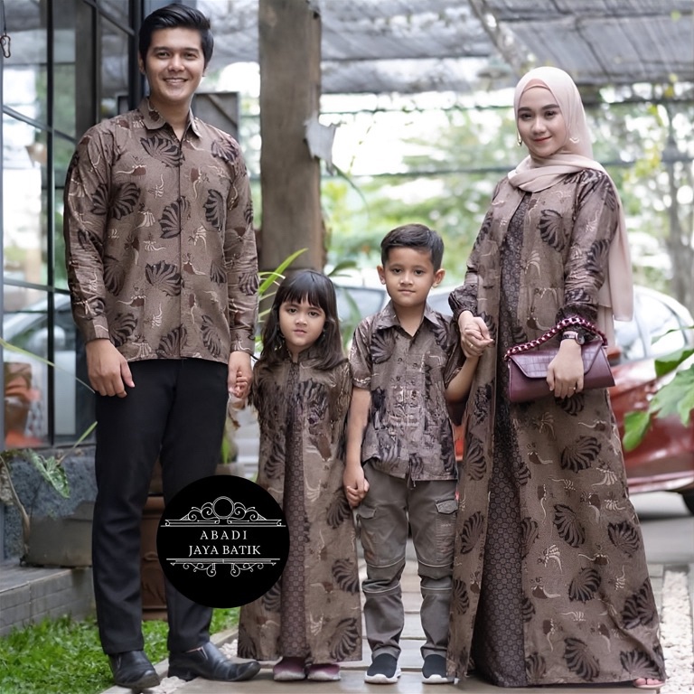 Kode F68K Sogan Batik Couple Family New Sogan Series Modern Father ...