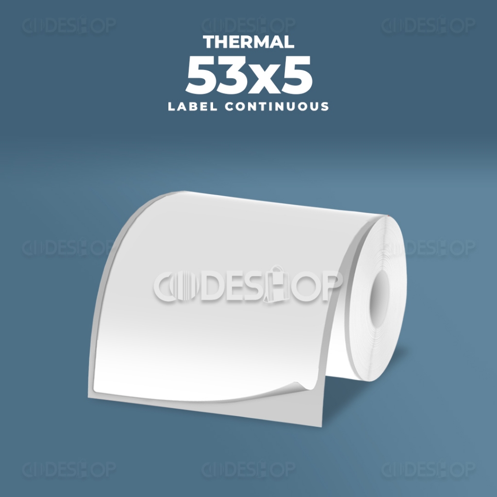 40x30 mm Thermal Label Sticker Epson Continuous Cash Printer Sticker ...