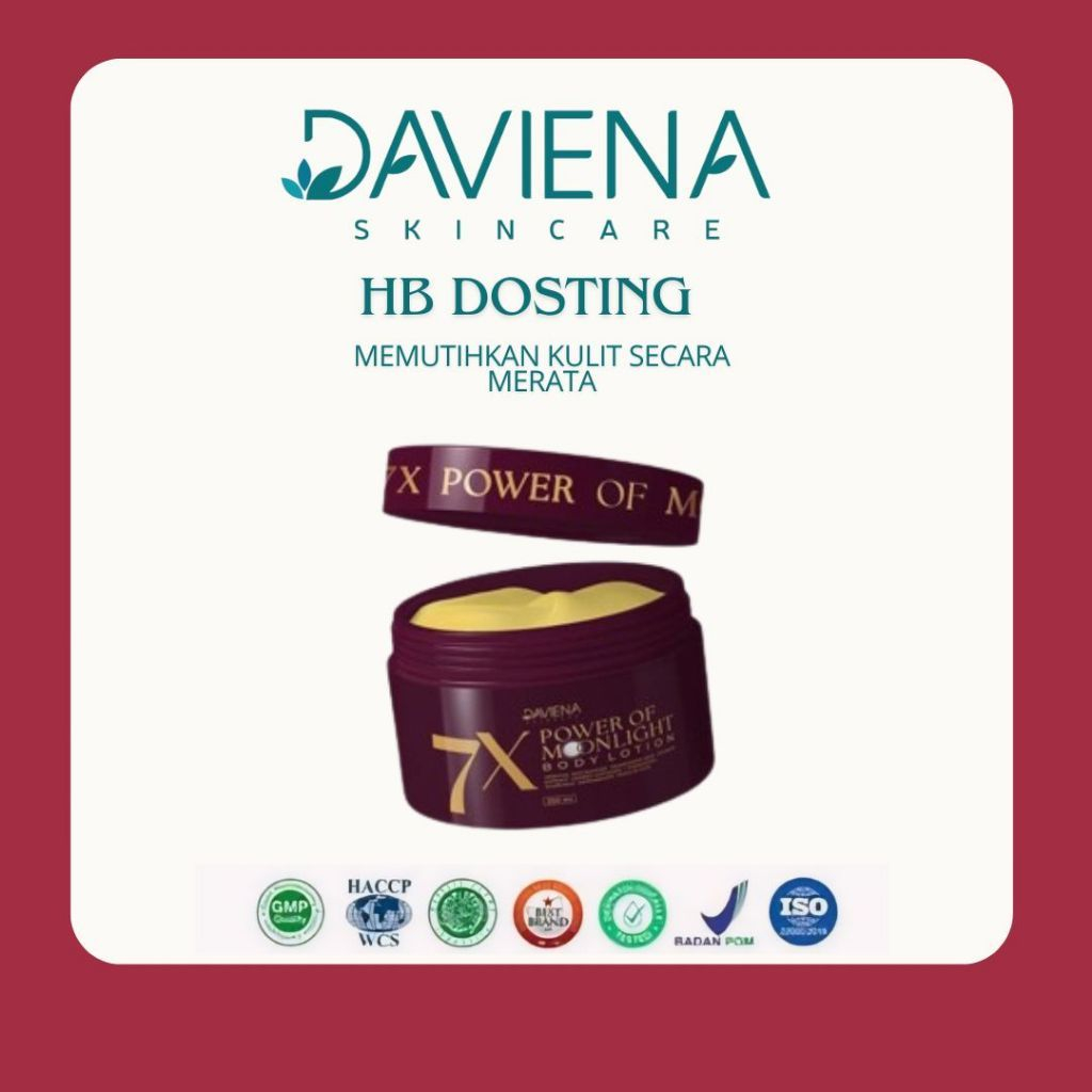 Hb DOSTING DAVIENA - HB DAVIENA - HAND BODY DAVIENA SKINCARE 7x POWER ...