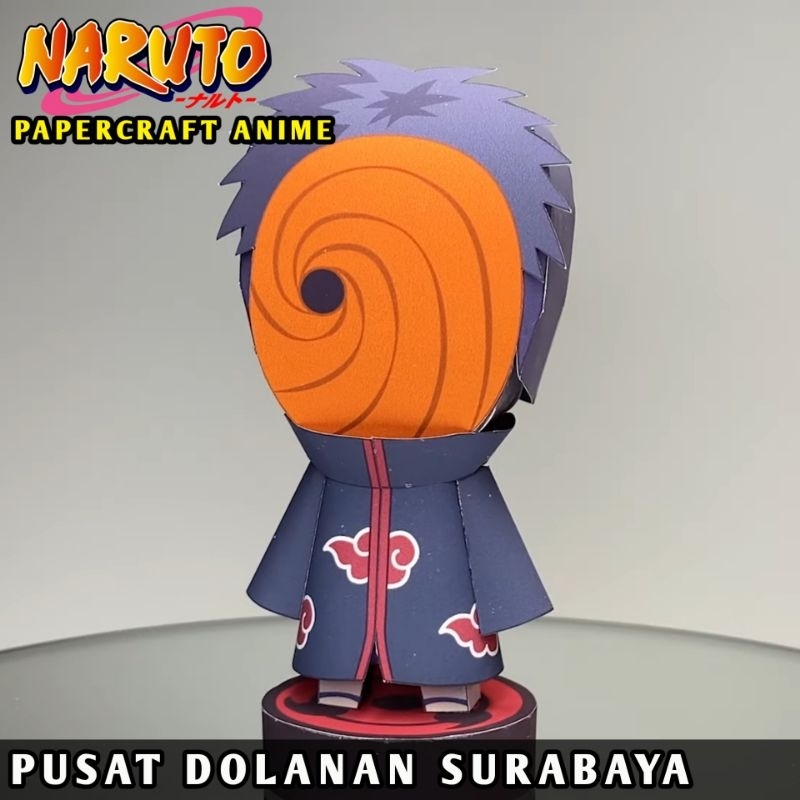 TOBI Naruto DIY papercraft children's toys anime figures naruto ...