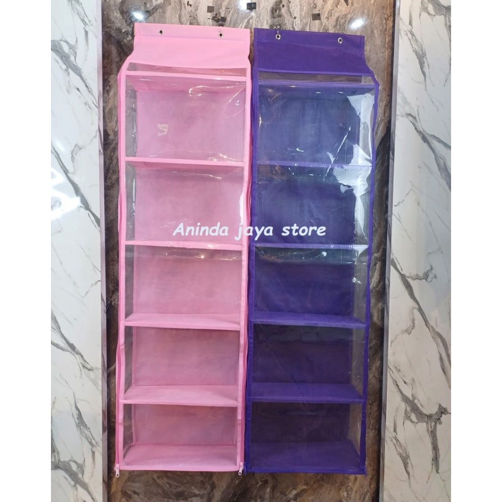 22 Plain JUMBO Hanging Bag Rack With Zipper Right Left Plywood Base ...