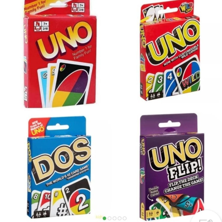 Uno Regular, Wild, Flip And Dos all in one Card Packages Get all ...