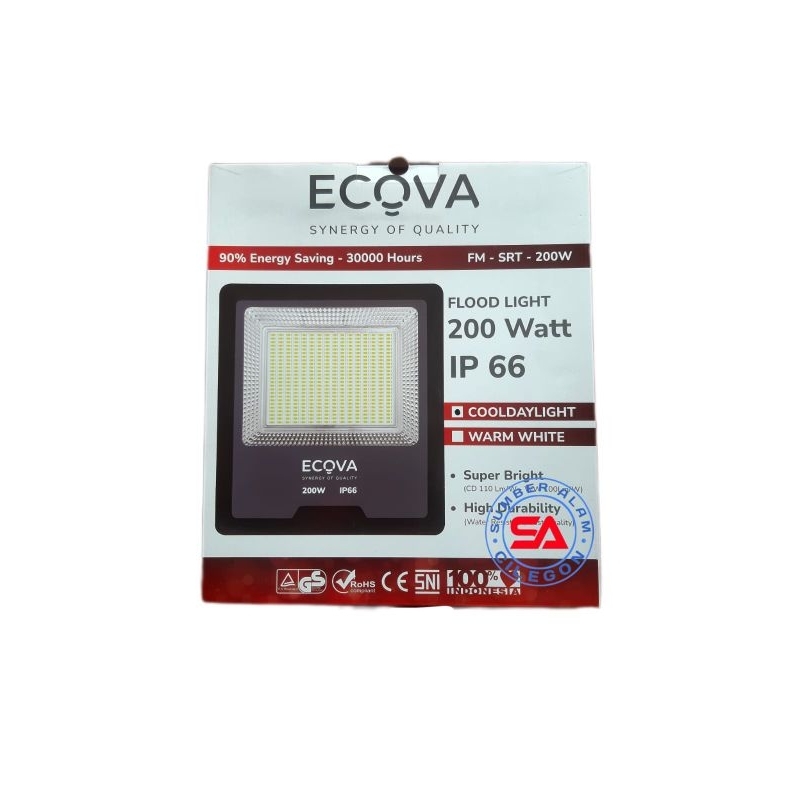 Ecova 200w Floodlight/200W Shooting Light/200W Project Light 2-year ...