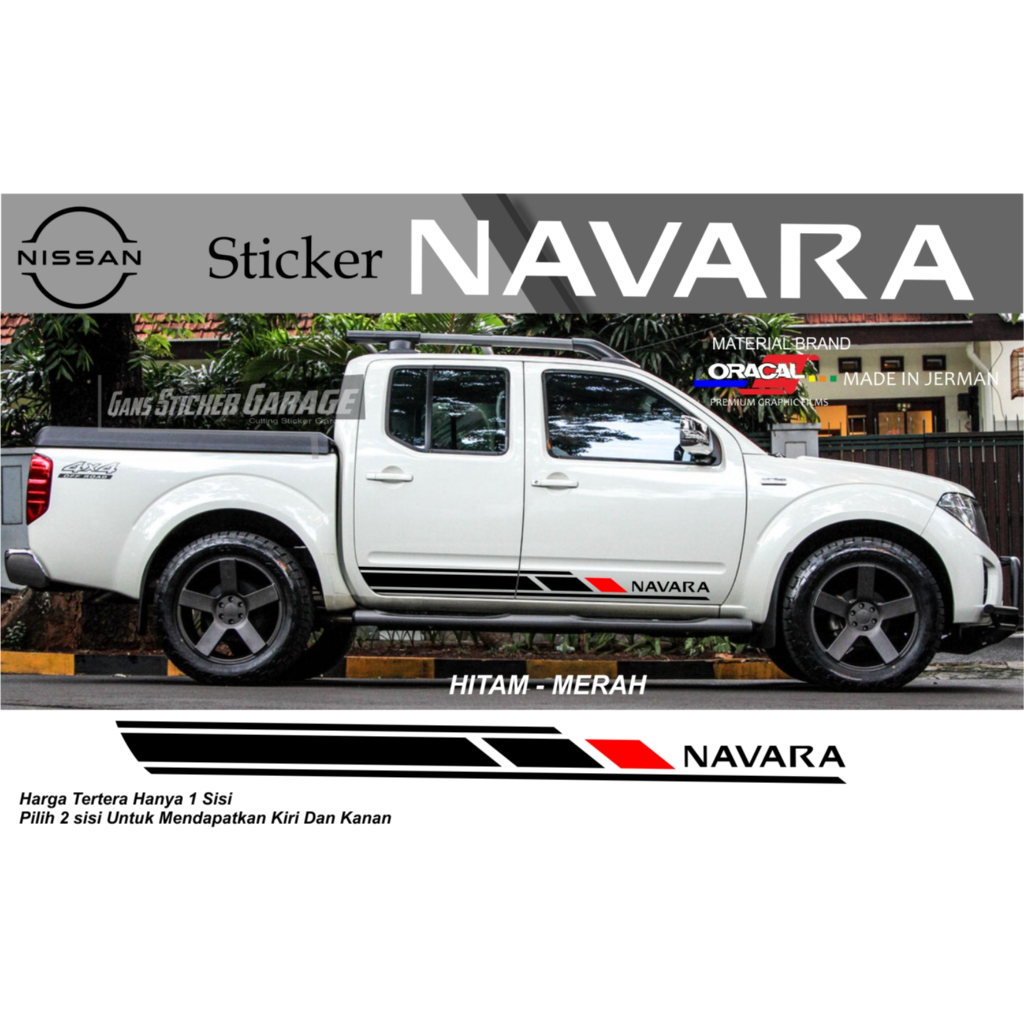 Nissan NAVARA STICKER Minimalist NISSAN NAVARA STICKER | Shopee Malaysia