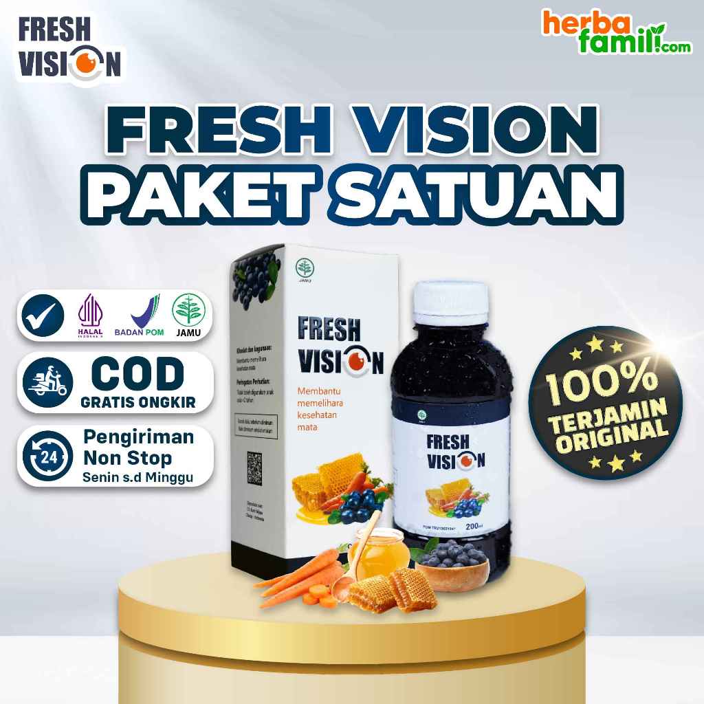 MATA Fresh Vision Vitamin Eye Medicine Original Overcome Eyes Minus ...