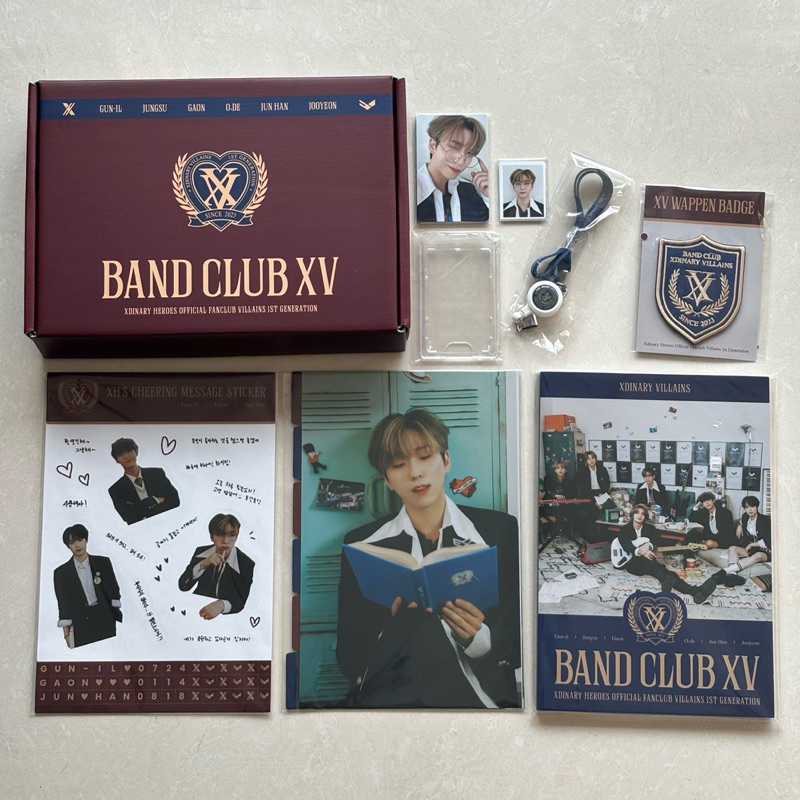 [READY UNSEALED/SHARING] Xdinary Heroes XH XH XH Band Club XV Official ...