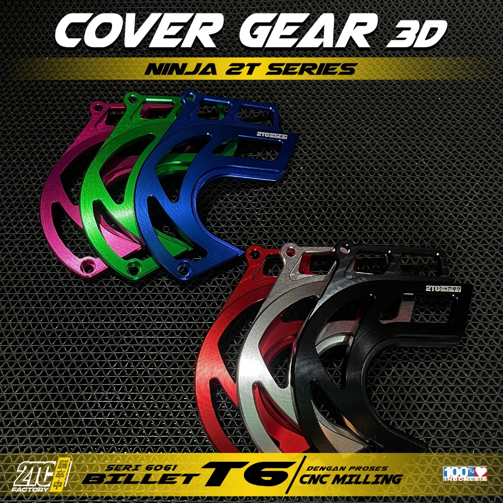 Ninja 3D FRONT GEAR COVER NINJA 2 STROKE 3 DIMENSION FRONT GEAR COVER ...