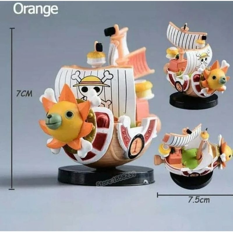 Ready TO SEND INSTANT One Piece Going Merry Thousand Sunny Ship ...