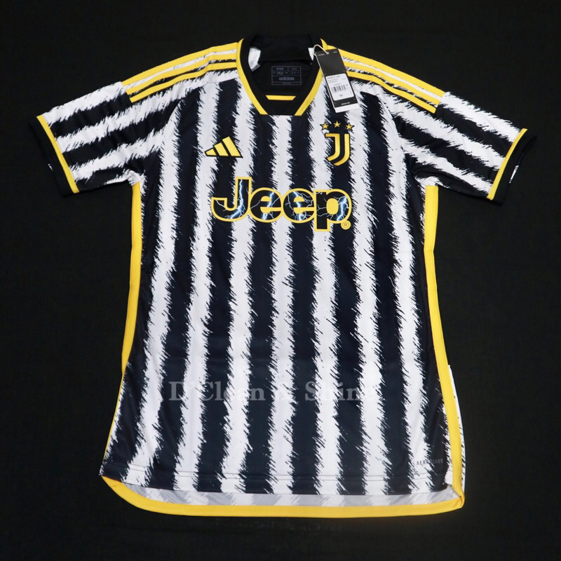Original Juventus Home Jersey 2023/2024 Adidas Original HR8256 | Shopee ...