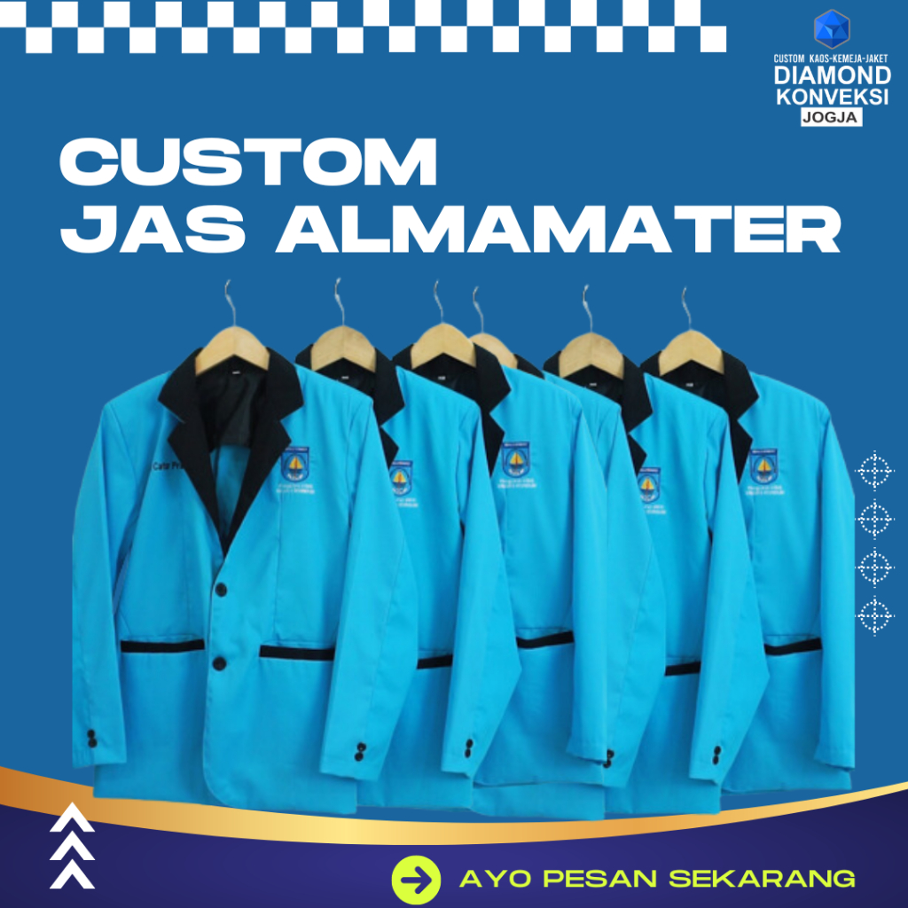 Custom Jas Alma Mater (Blazer) | Shopee Malaysia